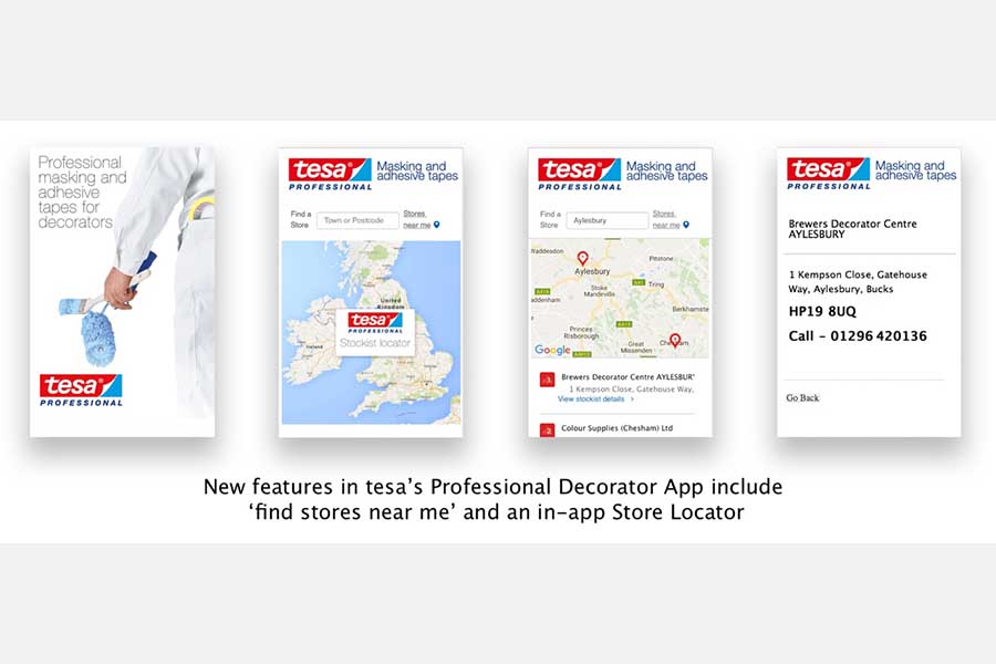 tesa updates Pro Decorator App - Painting and Decorating News ...
