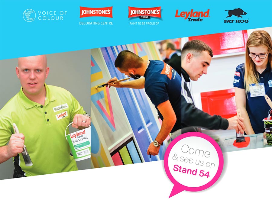 Action all the way with PPG at The P&D Show - Painting and Decorating ...