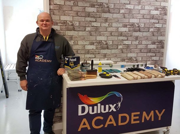 Thumbs up from Father & Son team for Dulux Academy - Painting and ...