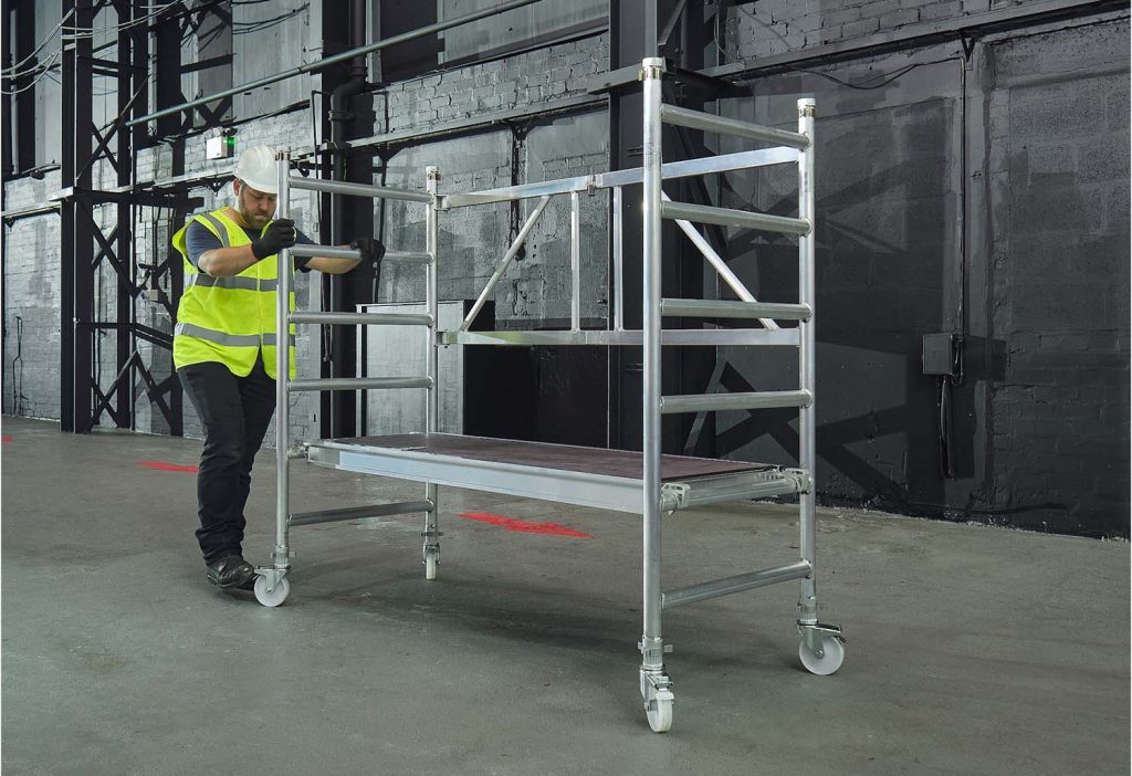 Simple folding access tower saves time - Painting and Decorating News ...